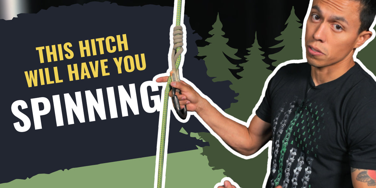 How to Tie a Valdotain Tresse Friction Hitch — Bartlett Arborist Supply