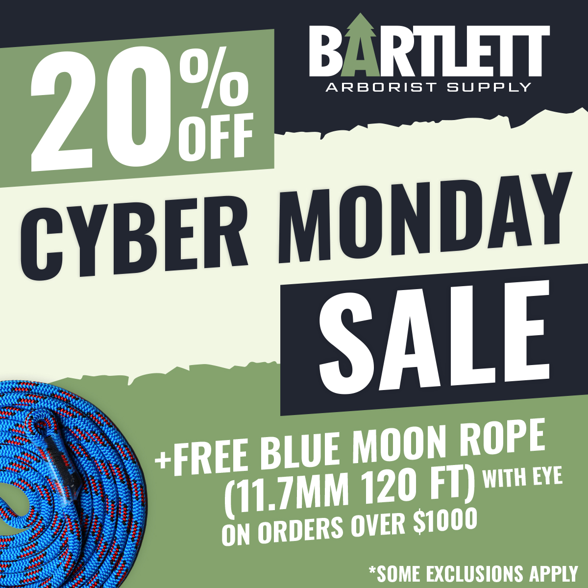 Cyber Monday Sale — Bartlett Arborist Supply