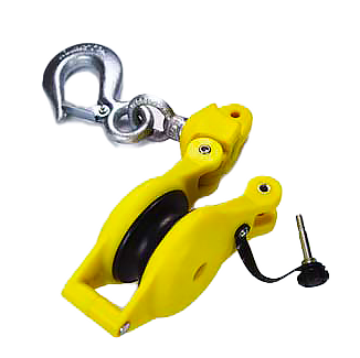 Slingco 3" Hand Line Block — Bartlett Arborist Supply