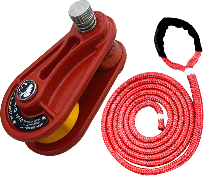 BLOCK-SLING COMBO for 5/8" Rope — Bartlett Arborist Supply